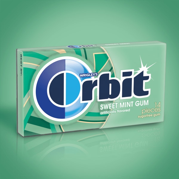 ORBIT Sweet Mint Sugarfree Chewing Gum, Multipack (3 Packs) | Orbit Gum