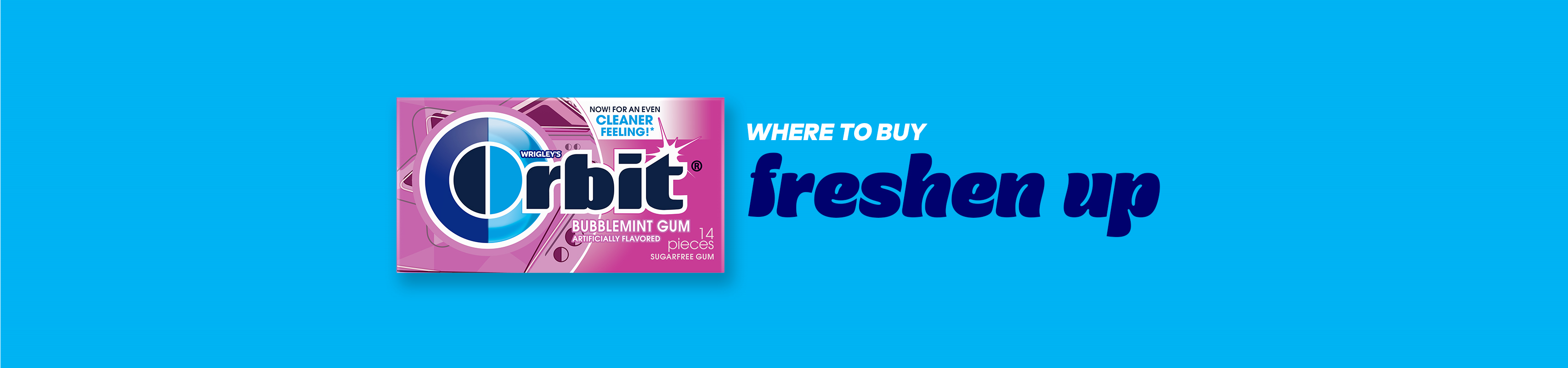 Find ORBIT® Gum – Store Locator and Online Options